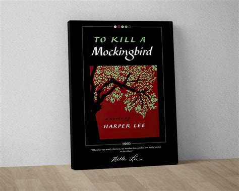 To Kill a Mockingbird Book Cover Poster Harper Lee to Kill - Etsy - MSF ...